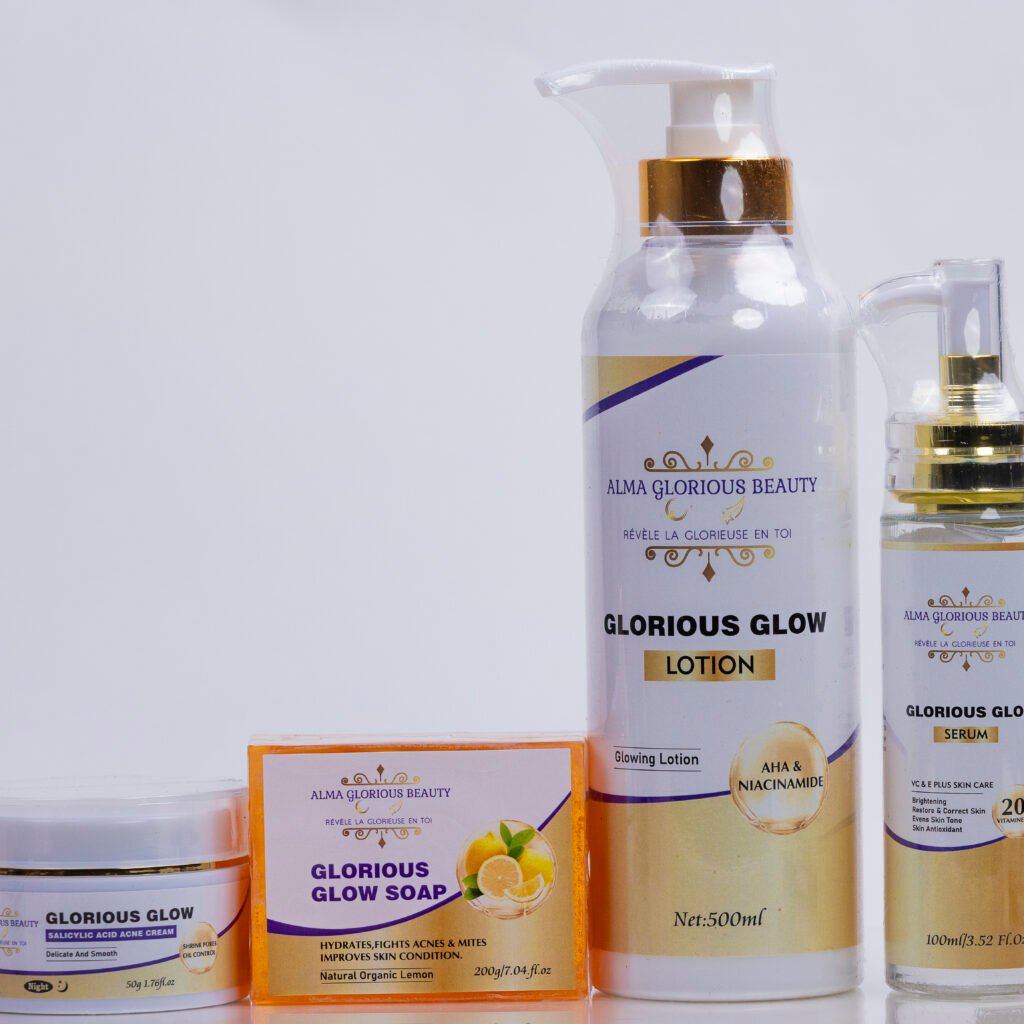 GLORIOUS GLOW - ANTI ACNÉ (4pcs) - ALMA GLORIOUS BEAUTY